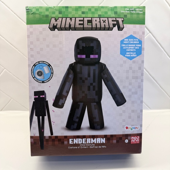 Minecraft | Costumes | Minecraft Mojang Enderman Inflatable Child Boys ...